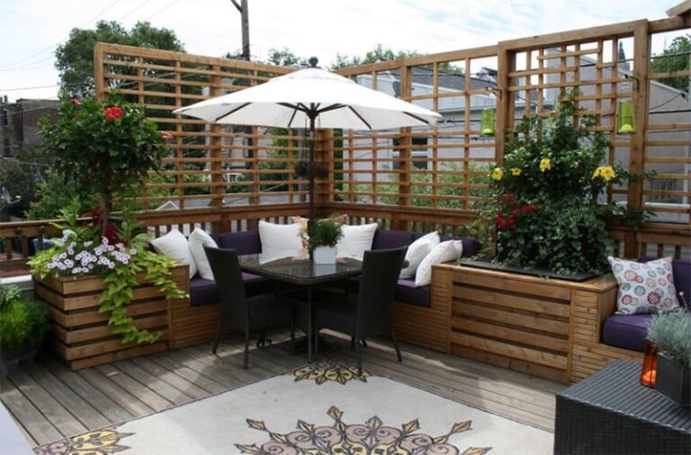 +20 terrazas pequeñitas para construir en el patio - TERRAZAS CASA