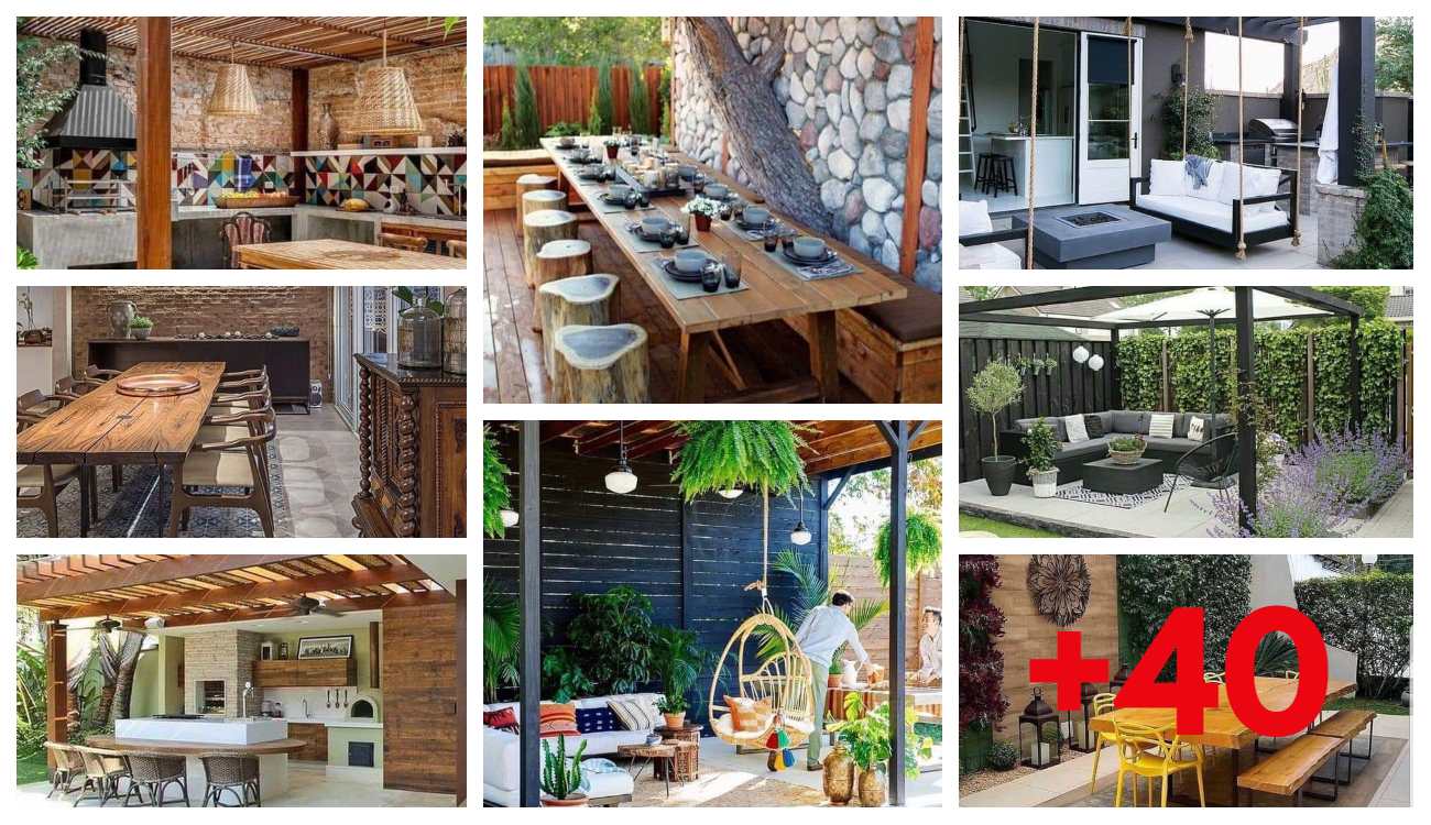 40 terrazas maravillosas para construir en el patio de la casa ...