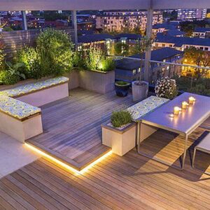 20 terrazas geniales construidas en el techo o azotea de la casa ...