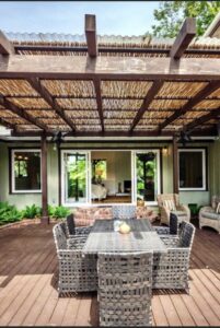 +Ideas: Terrazas con carrizo, económicas y modernas. - TERRAZAS CASA