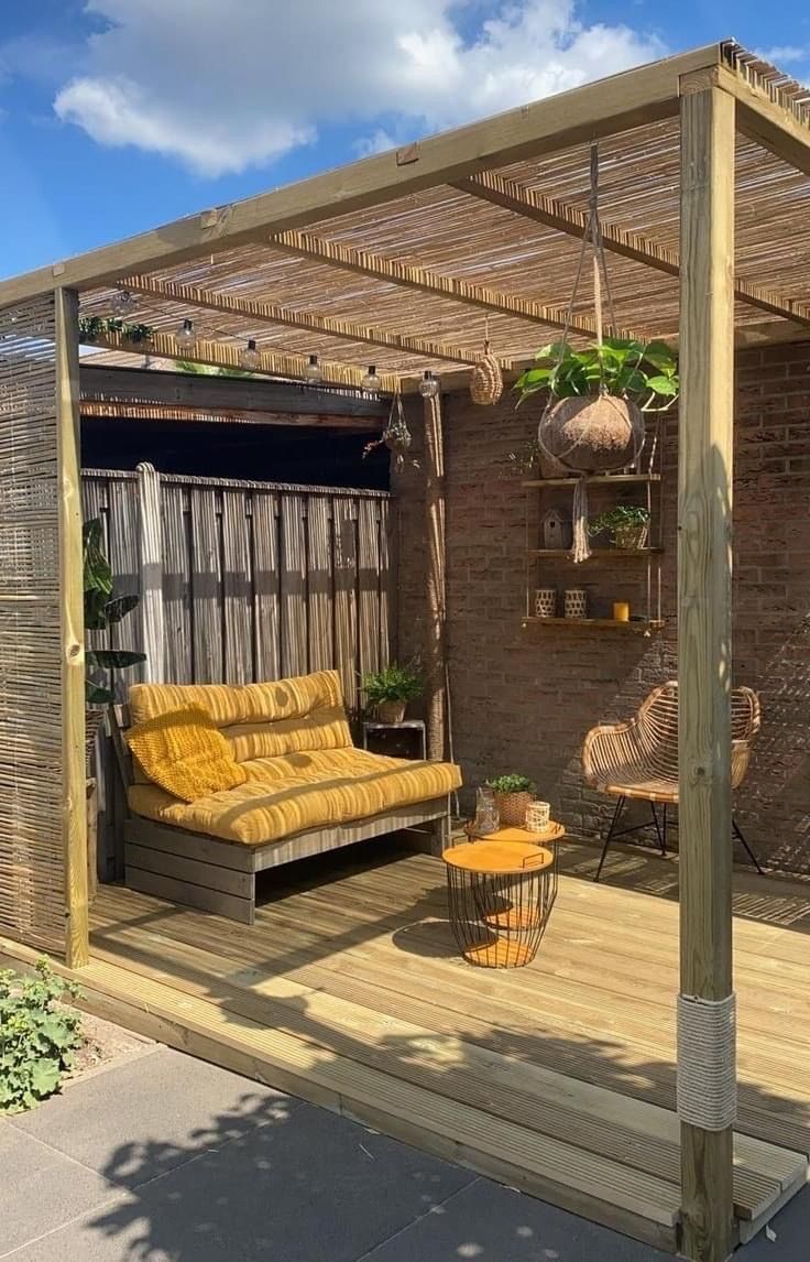 +Ideas: Pérgolas para patios de casas de campo. - TERRAZAS CASA