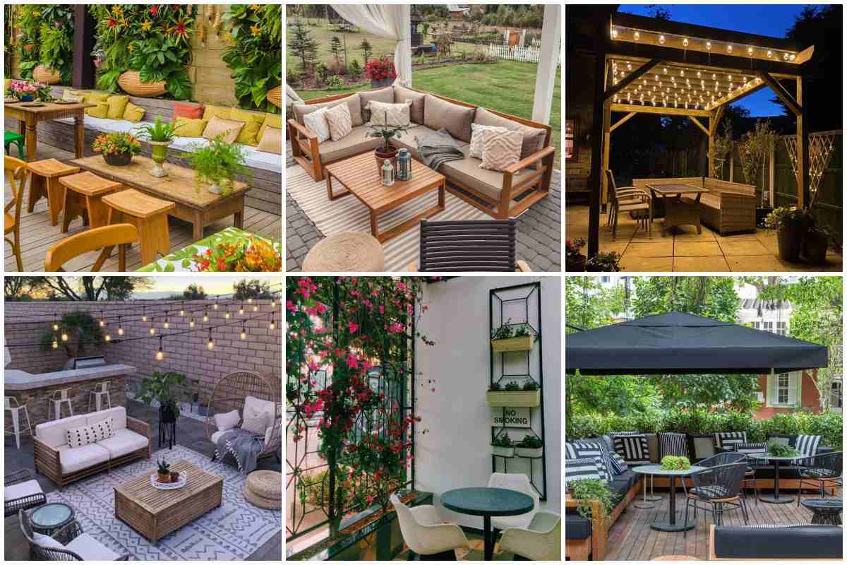 +25 ideas de patios y terrazas en jardines exteriores. - TERRAZAS CASA