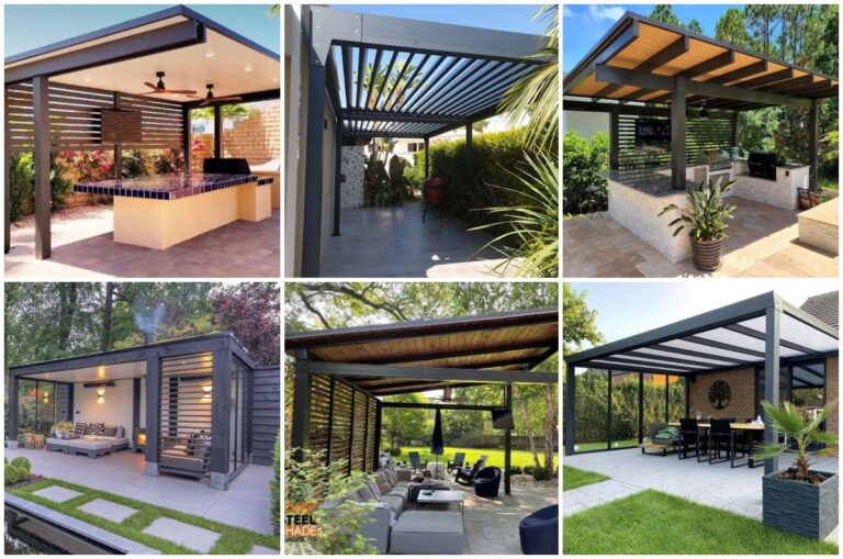 +20 Ideas de pérgolas de madera ideales para patios - TERRAZAS CASA