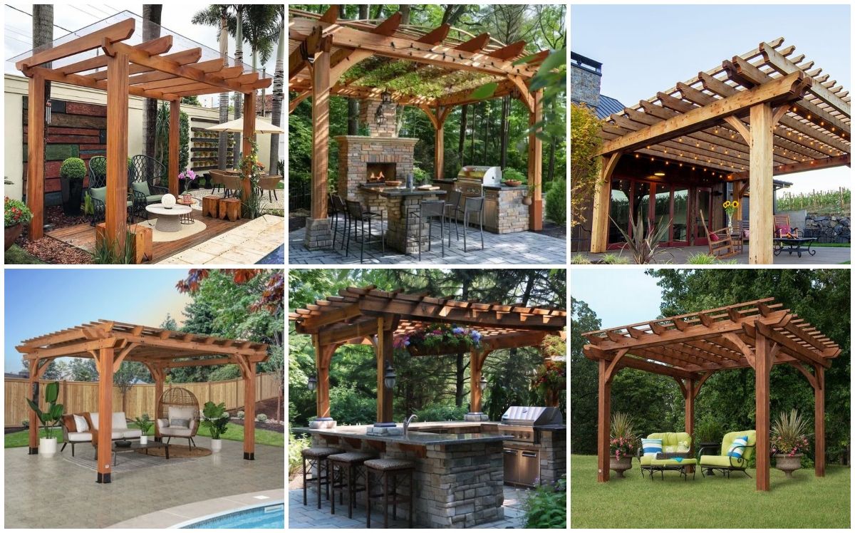 Pérgolas de Madera para Jardín: Elegancia y Funcionalidad en tu Espacio ...